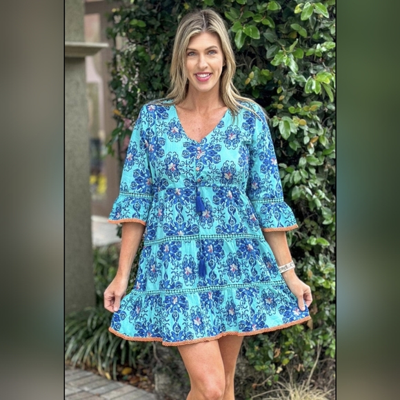 Modaposa | Dresses | 0 Cotton Resort Style Dress Brand New Okay Baby ...